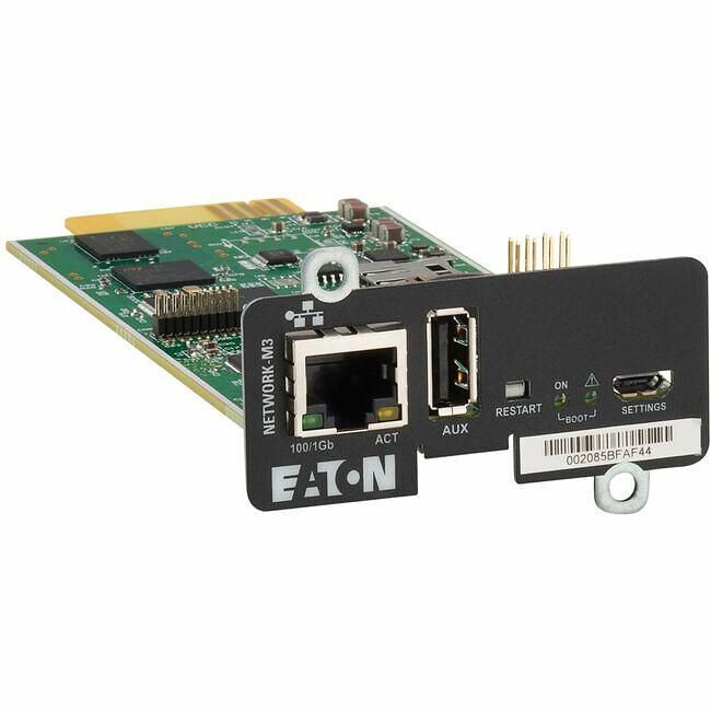 Eaton NETWORK-M3 Cybersecure Gigabit Card for UPS and PDU UL 2900-1 and ...